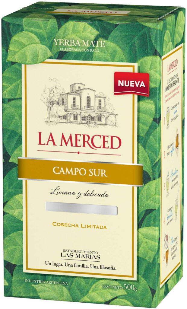 Yerba mate La Merced original de Campo 500g